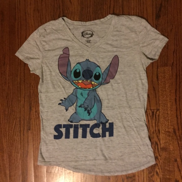 Disney | Tops | Disney Stitch Tee Shirt | Poshmark